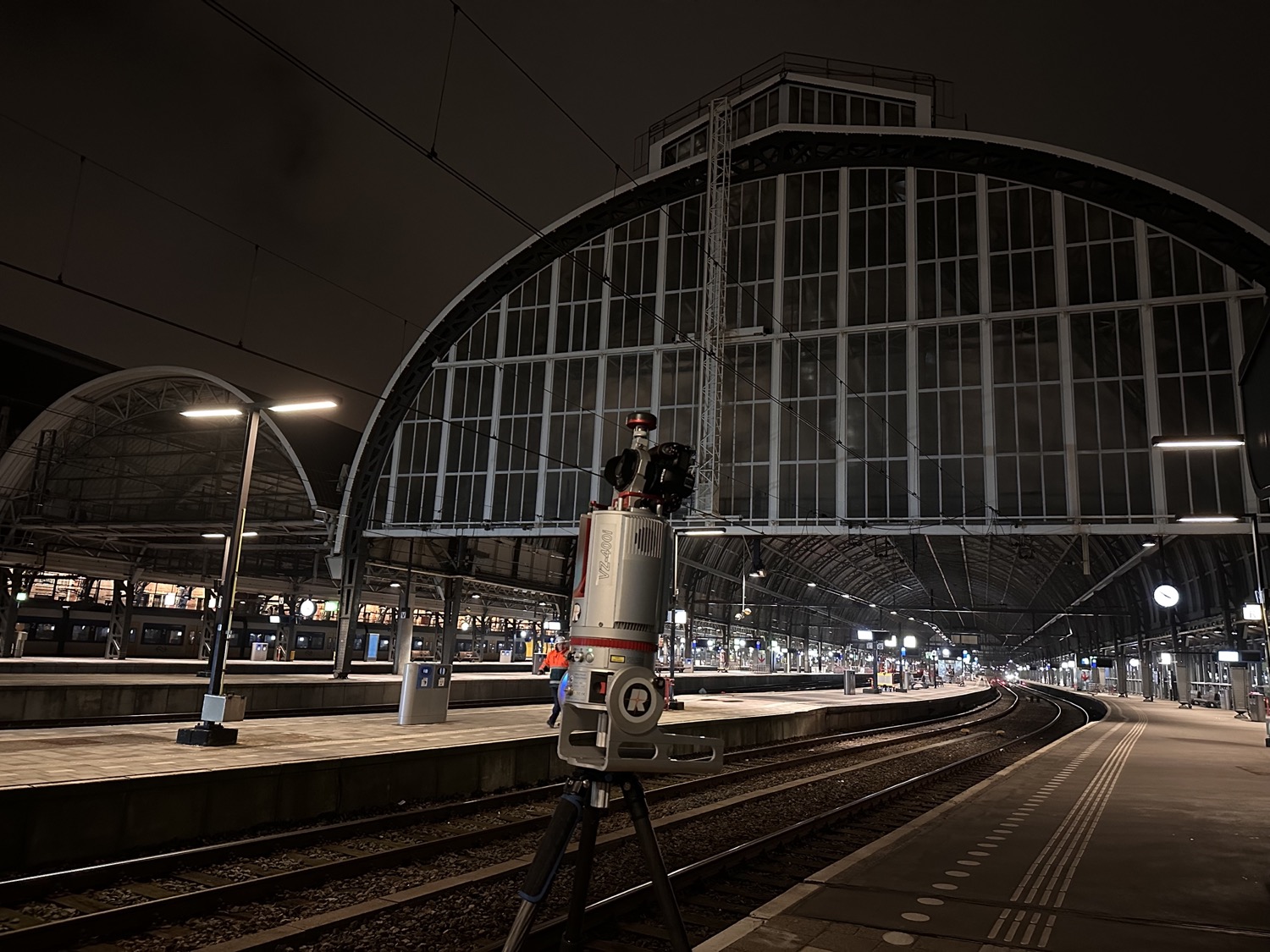 Pointcloud Amsterdam Centraal Station - Unite2Build.com